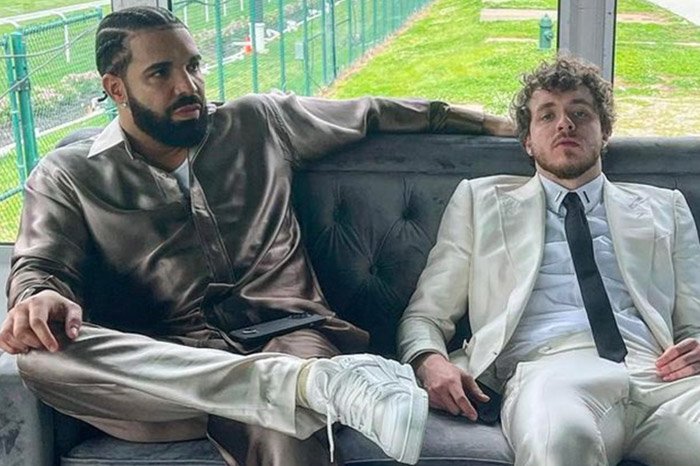 DRAKE GIVES ‘DRUNK’ INTERVIEW WITH JACK HARLOW AT KENTUCKY DERBY ...